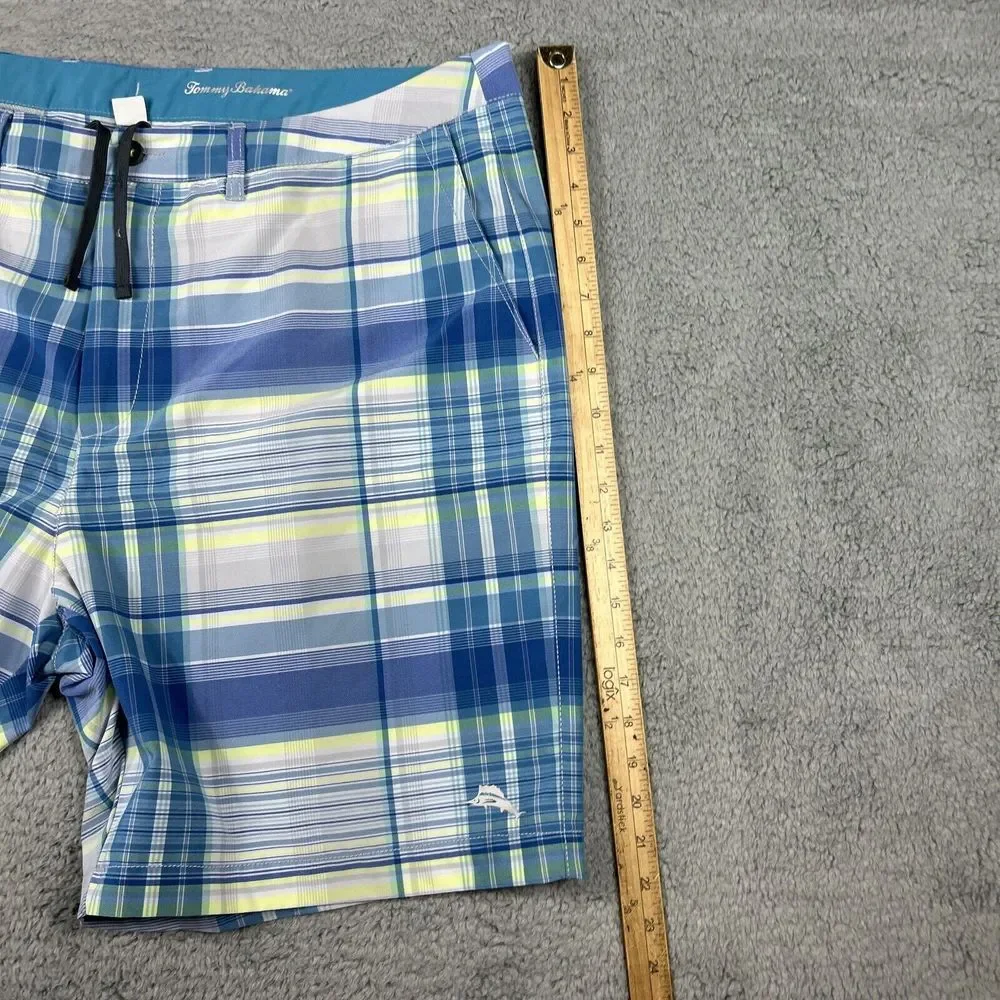 Tommy Bahama | Swim | Tommy Bahama Board Shorts Mens 42 Blue Plaid ...